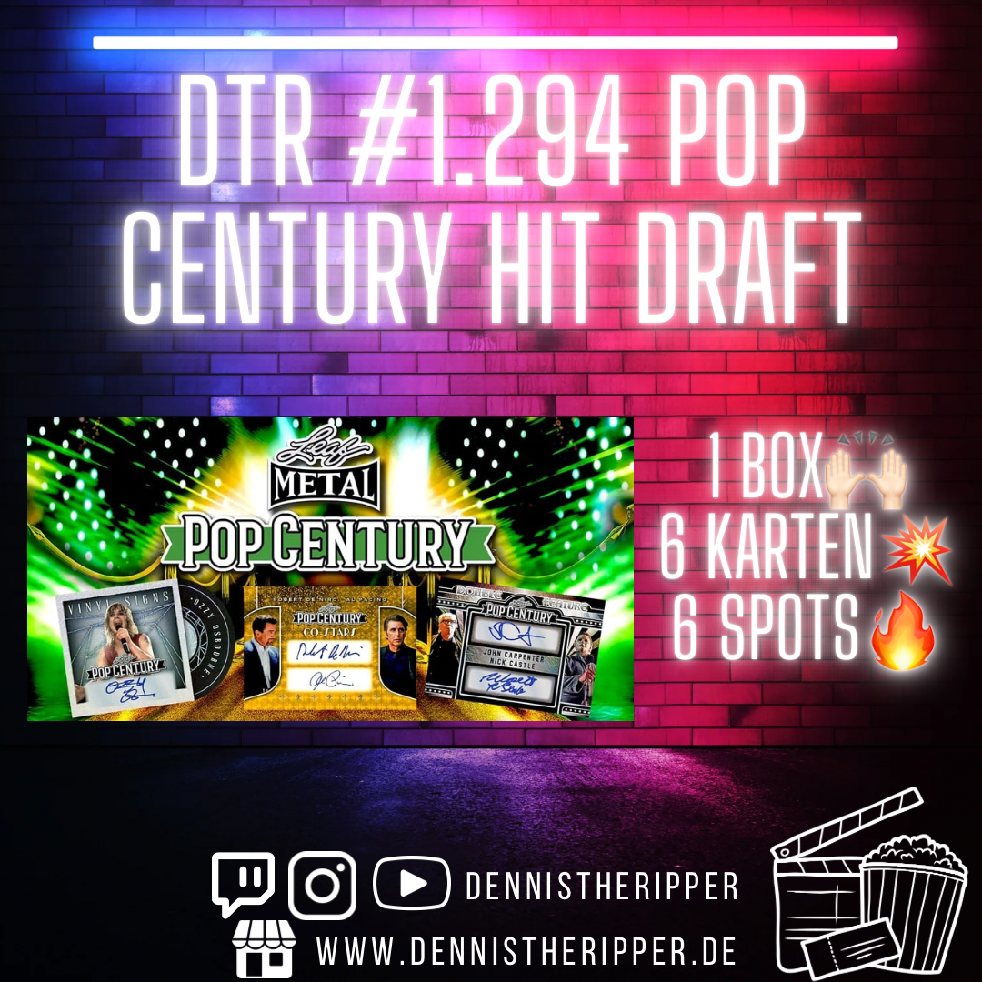 DTR #1294 Pop Century Hit Draft Group Break – dennistheripper
