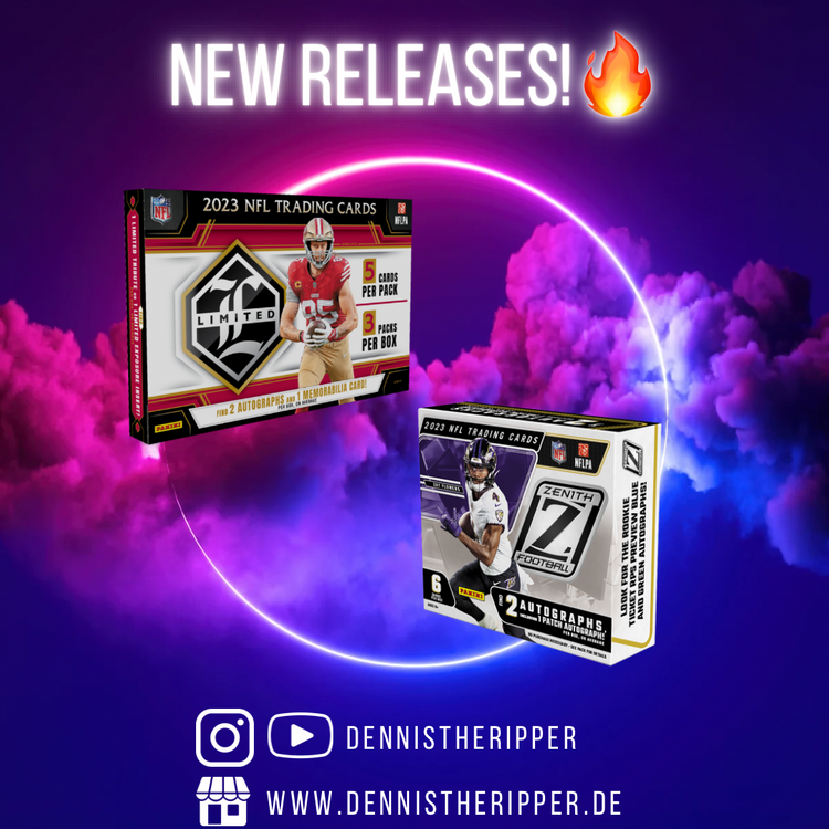 Neue Releases diese Woche Panini America Football Limited Hobby Box 20 ...