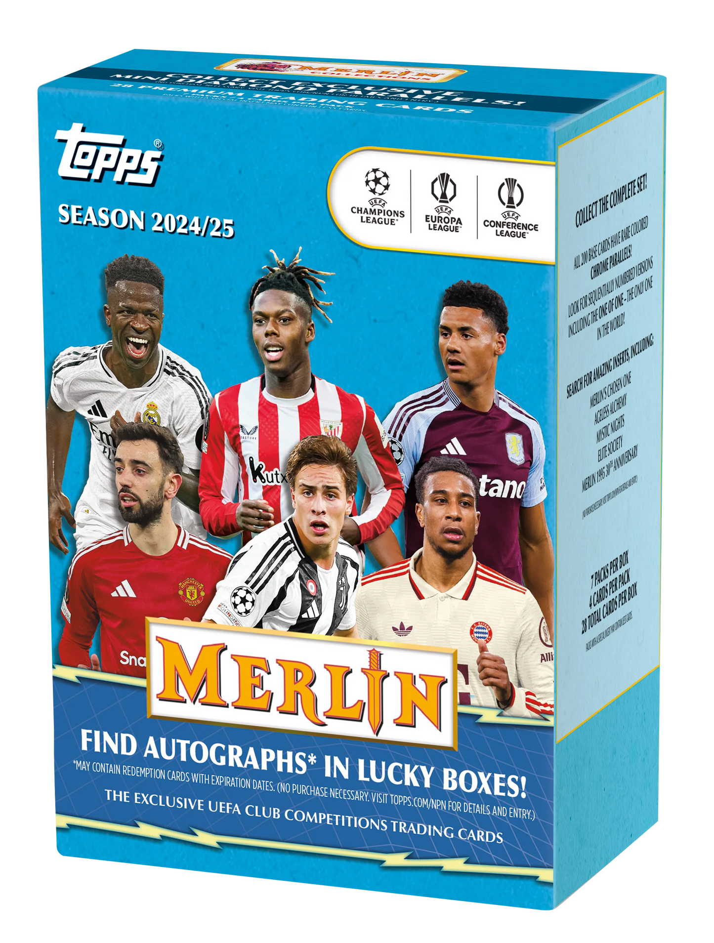 2024-25 Topps Merlin UEFA Club Competitions Blaster Box – dennistheripper