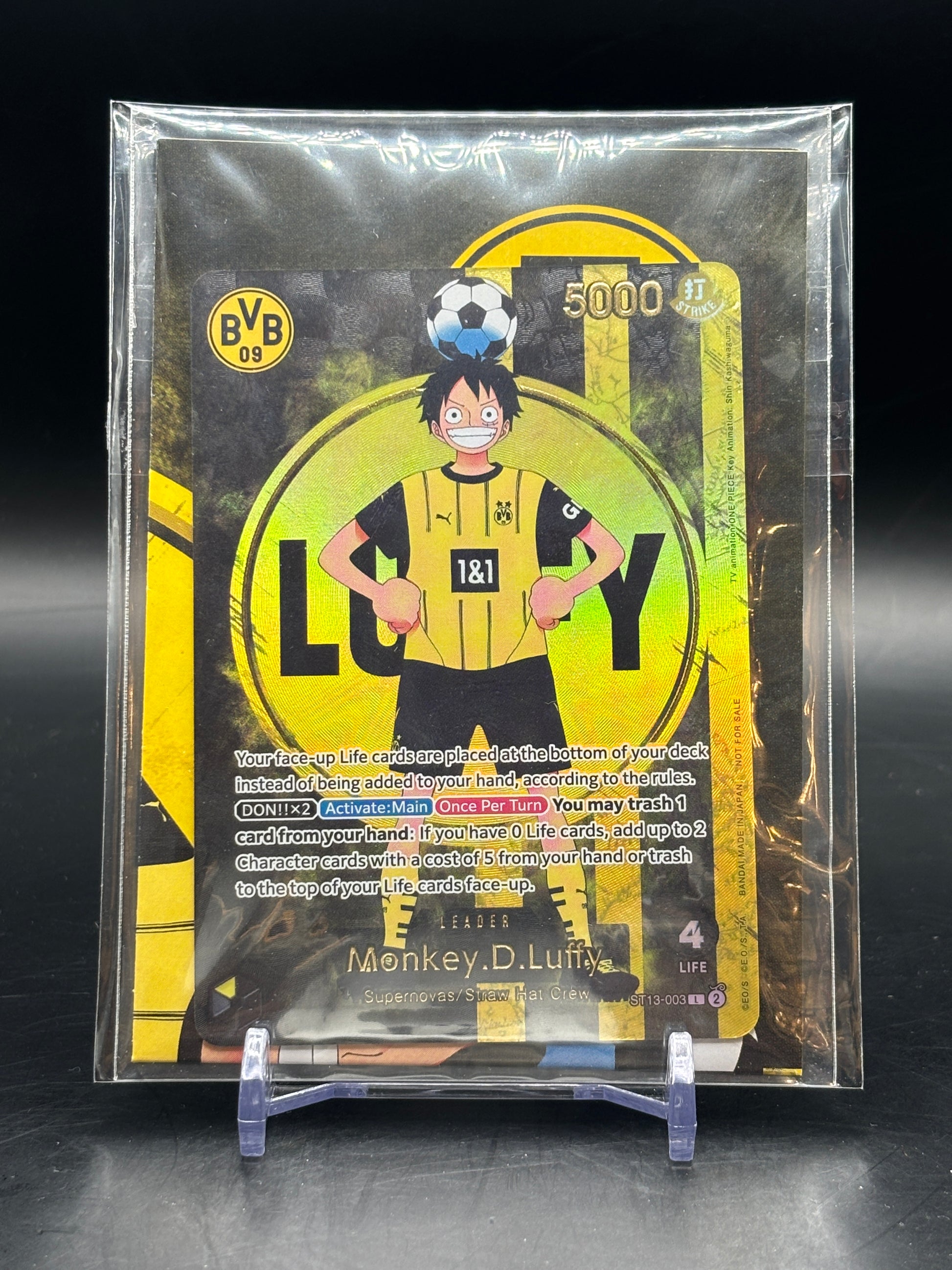 2025 One Piece Promos BVB Match Day Monkey D. Luffy Sealed ...