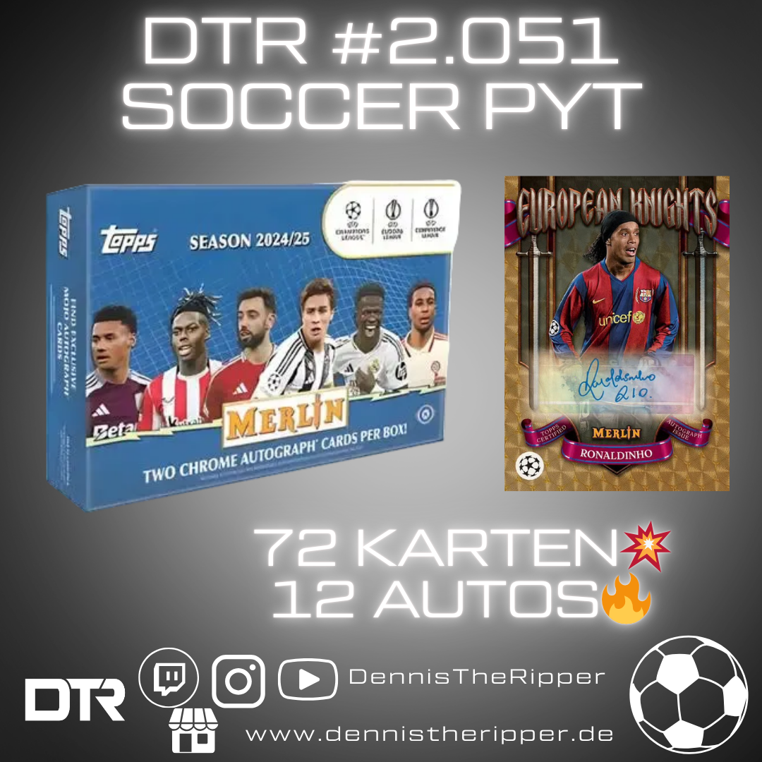DTR #2051 Soccer Merlin Breakers Delight Full Case PYT – dennistheripper