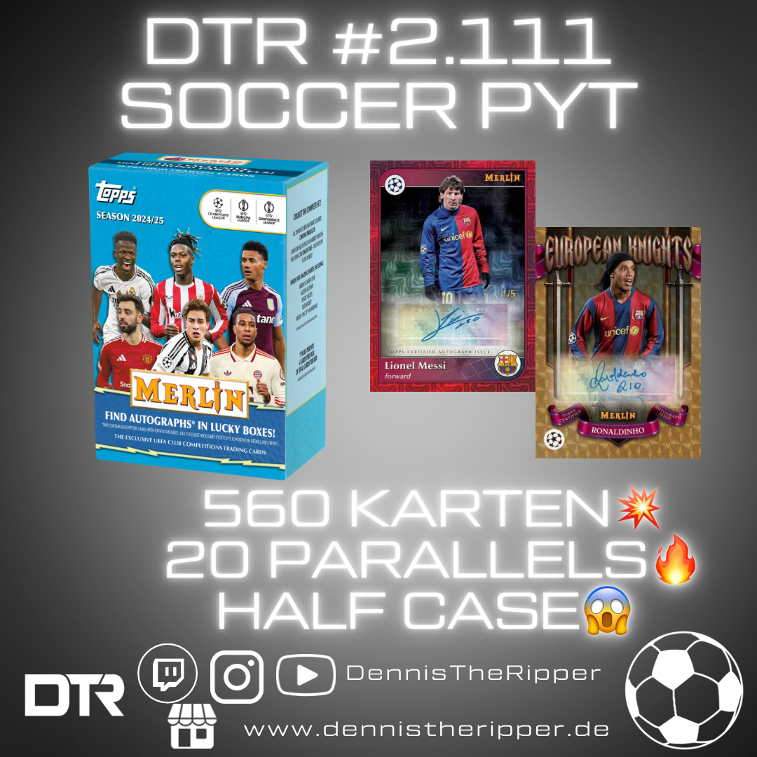 DTR #2111 Soccer Merlin Value Half Case PYT – dennistheripper