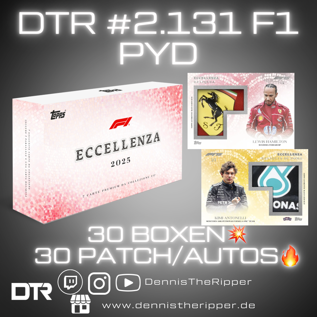 DTR #2131 F1 Eccellenza 30 Box PYD Group Break – dennistheripper
