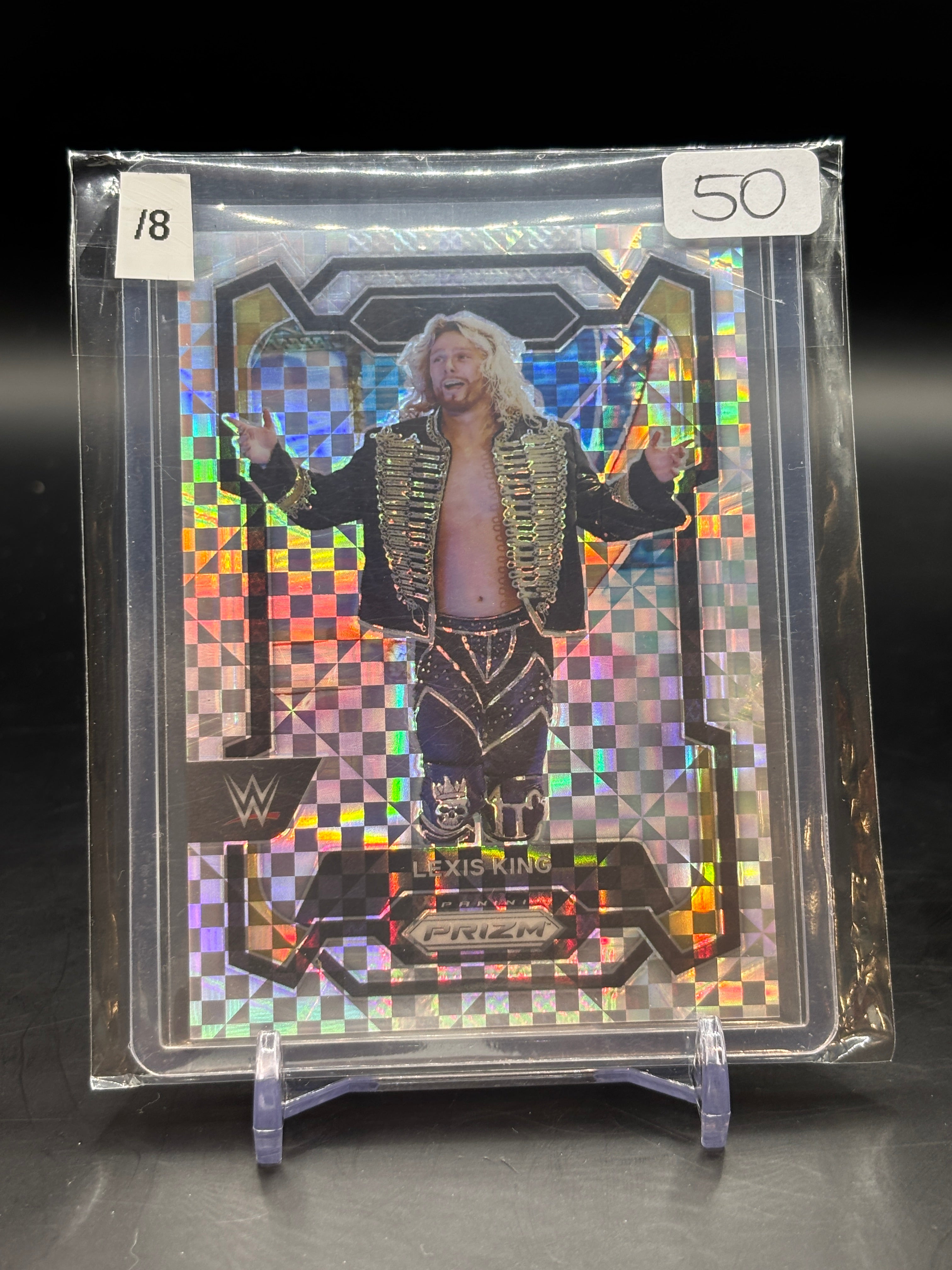 2024 Panini Prizm WWE Lexis King Luck Envelope 8/8 – dennistheripper