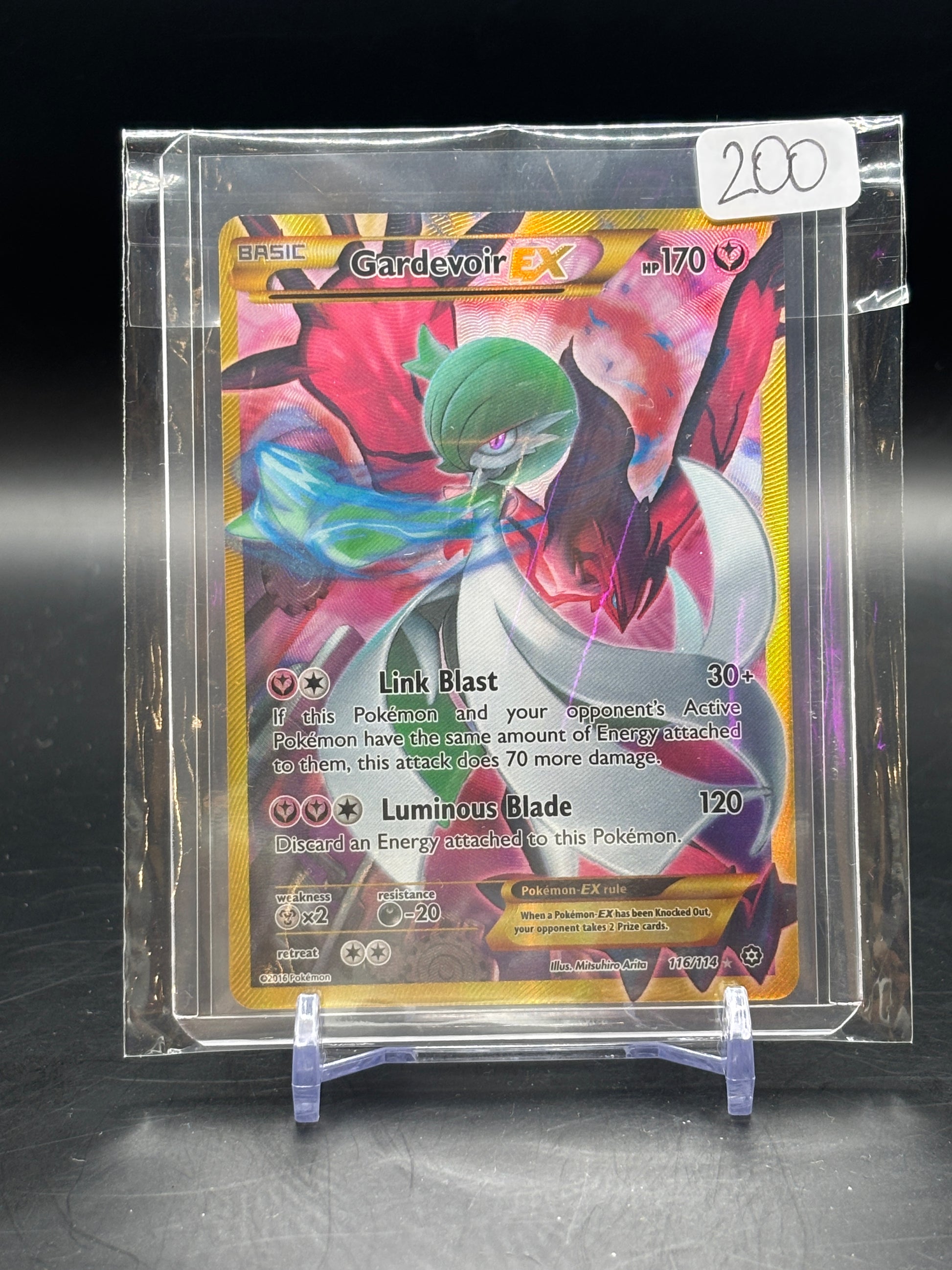 Pokemon Steam Siege Gardevoir ex 116/114 Secret Rare NM – dennistheripper