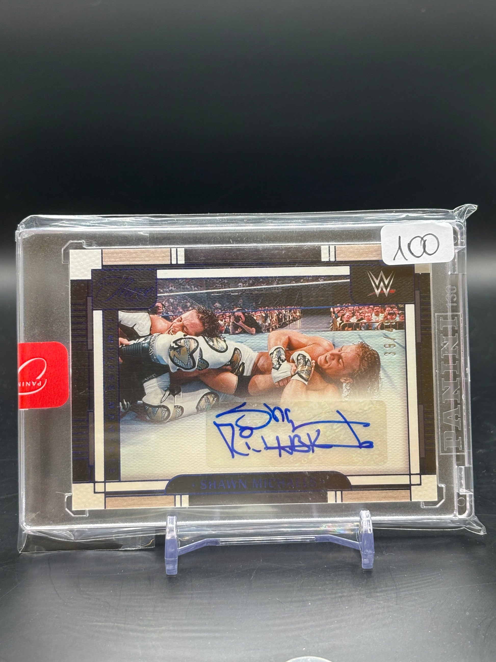 2024 Panini Three Count Shawn Michaels Blue Auto 39/49 – dennistheripper