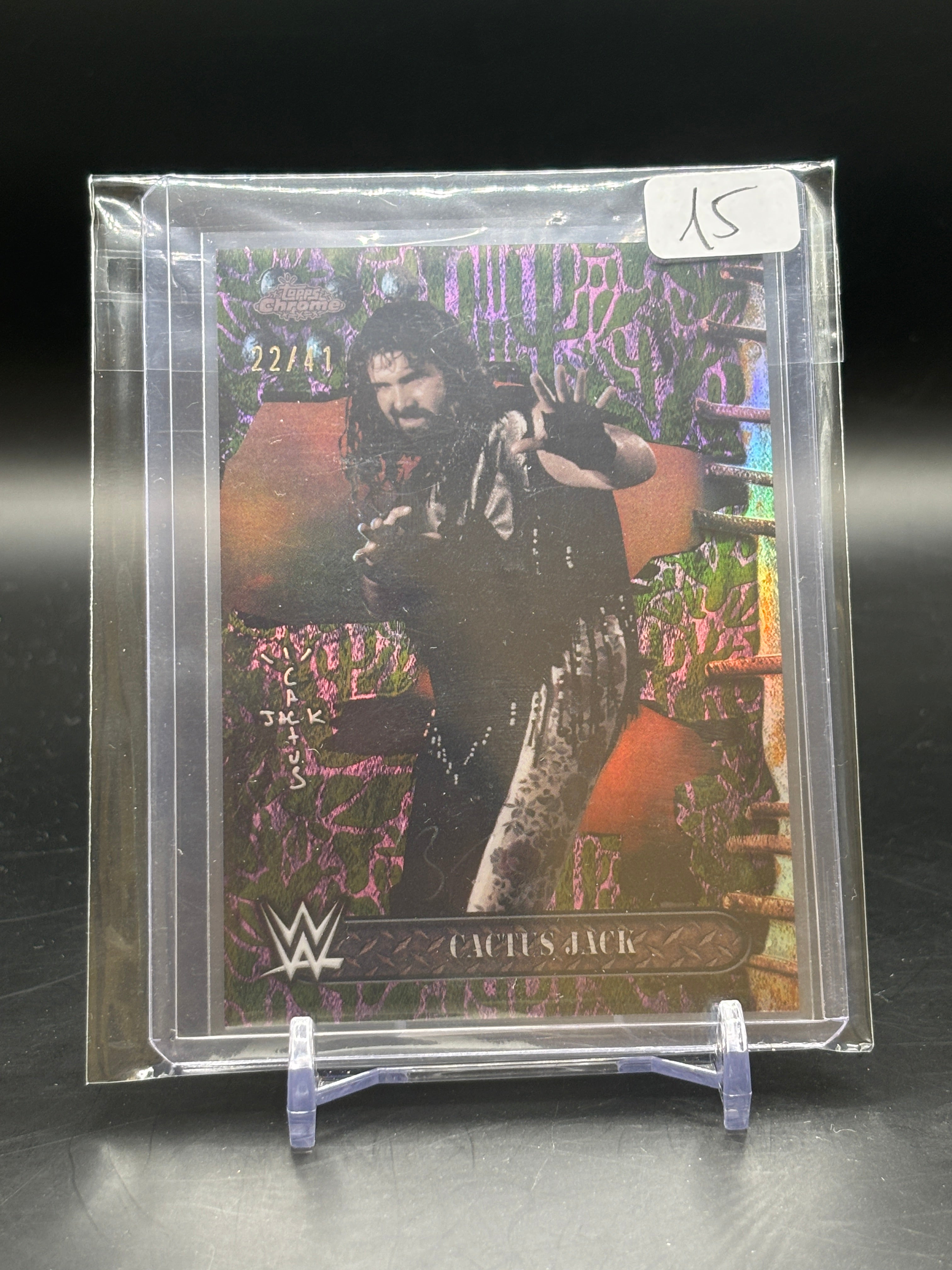 2025 Topps Chrome Cactus Jack Cactus Jack Cactus Jack Refractor 22/41 ...